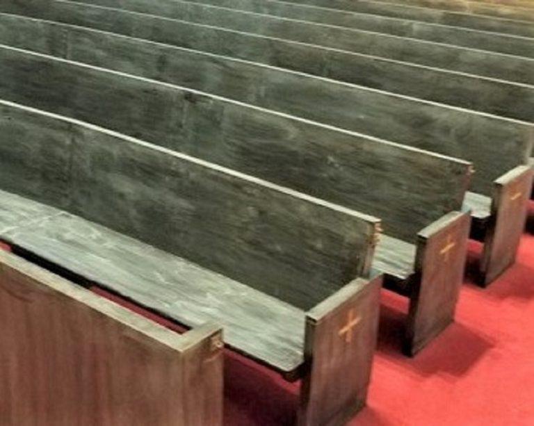Church Pew Refinishing, Repair, Refurbishment, Restoration