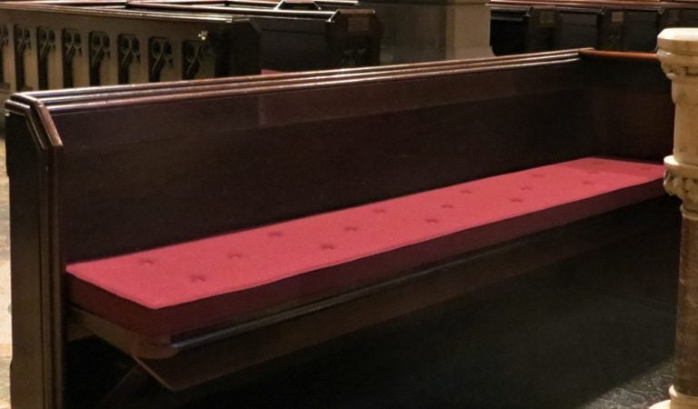 Reversible Church Pew Cushions | Pew Pads