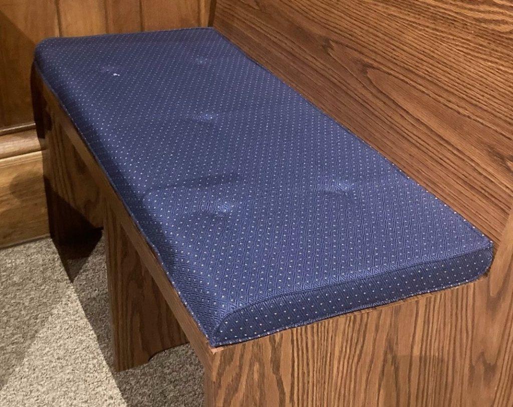 Reversible Church Pew Cushions | Pew Pads